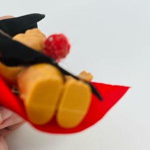 Accessories | Vintage Troll Pin Lapel With Zorro Outfit Orange And ...